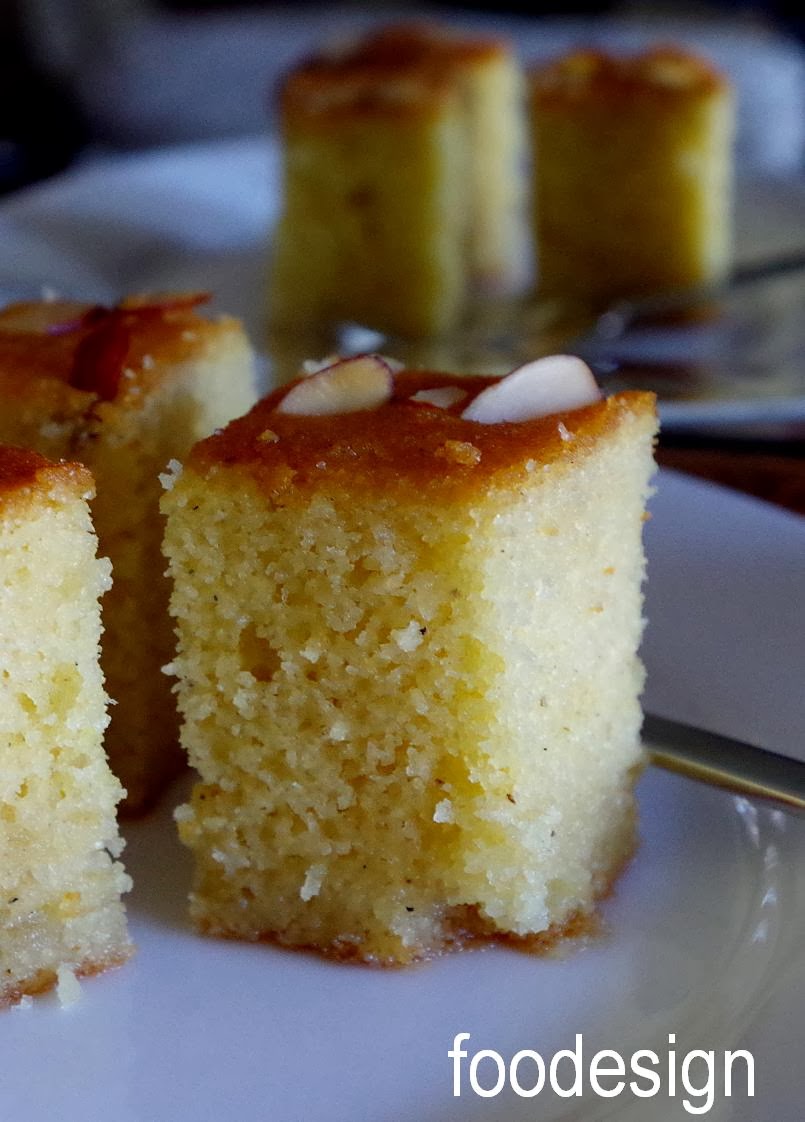 foodesign: semolina cake