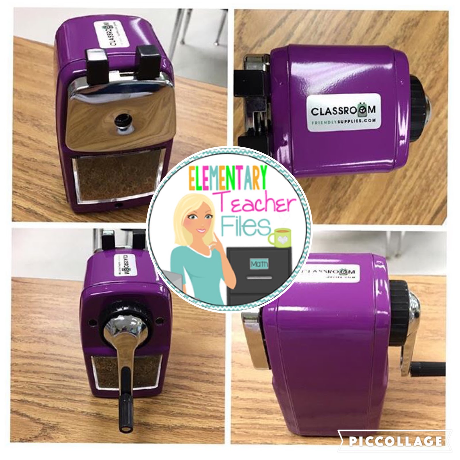 Elementary Teacher Files: Classroom Teacher Supplies Sharpener Review!