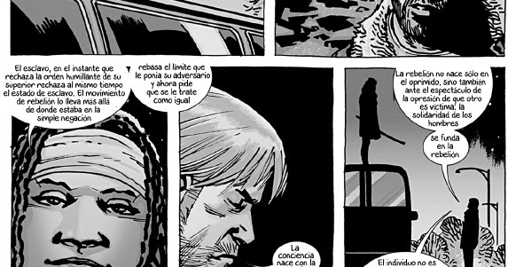 El hombre rebelde (Comic inspirado en texto de Albert Camus)