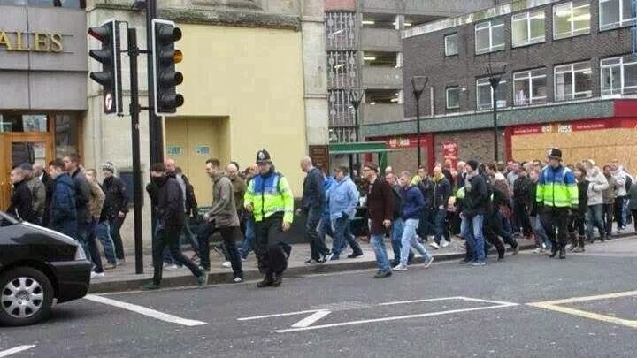 Football Hooligan Pictures: West Brom at Cardiff 14 December 2013 (2)