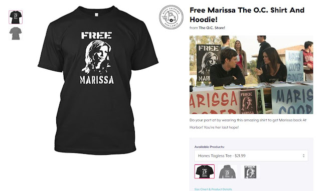 Everything The O.C. : The O.C. Merchandise: Free Marissa T-Shirt!