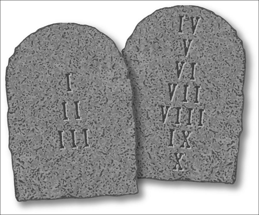 Silver Purified by Fire: Adult Confirmation: Ten Commandments--First Table