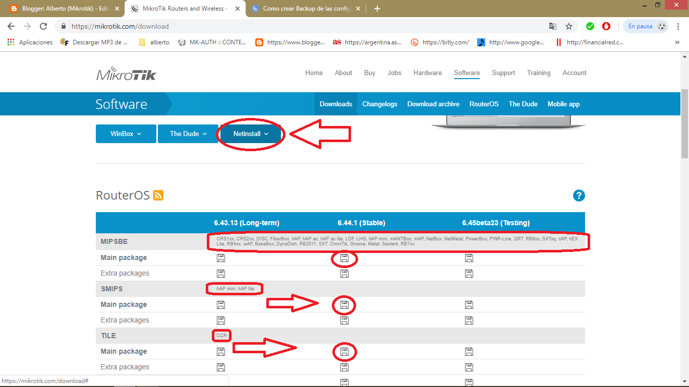 Como Recuperar Mikrotik Trabada con Netinstall