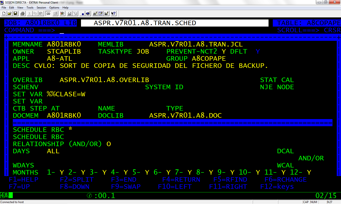 Universo Cobol: Control-M: Planificación de ejecuciones Batch (1)