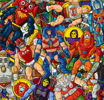 Bill McConkey: I♥ He-Man (I heart He-Man) prints for sale!!