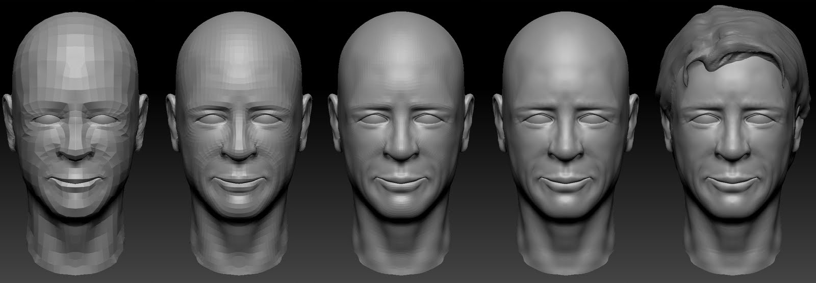 And Another Thing...: Male Face Sculpt