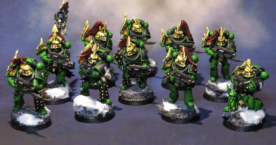 The War Master's Revenge: Preheresy Salamanders Veterans