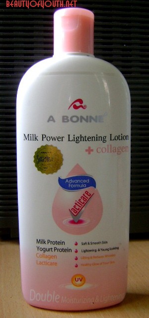 A Bonne Milk Power Lightening Lotion + Collagen