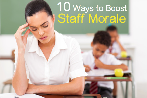 4th Grade Frenzy: Boosting Staff Morale at School