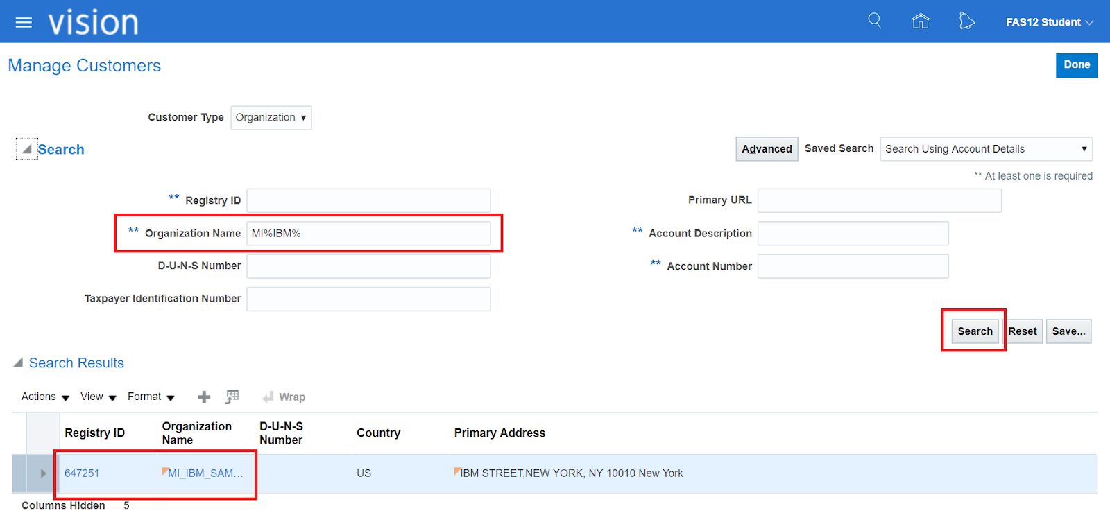 The Oracle Prodigy Creating A Customer In Oracle Fusion Applications
