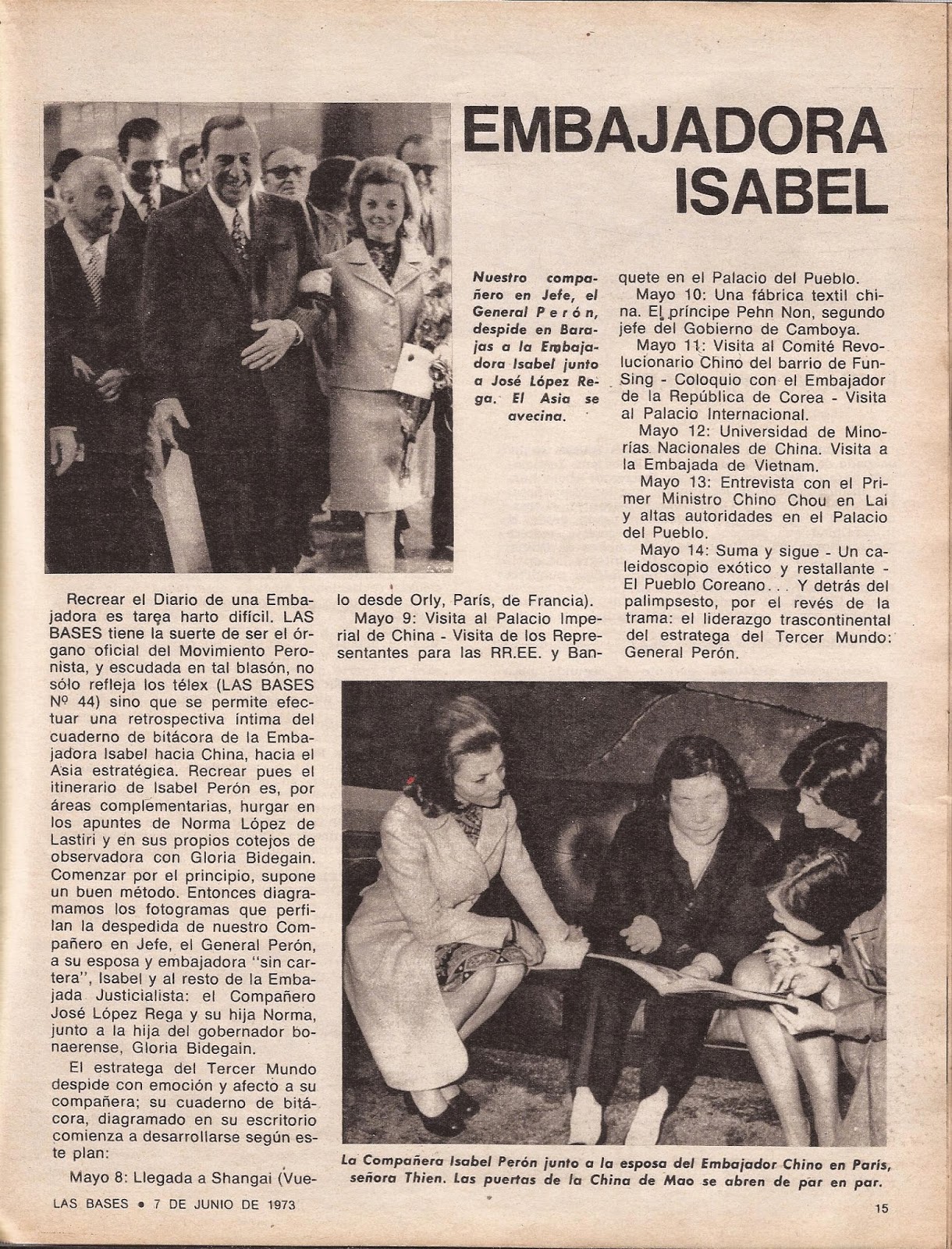 Isabel Perón: Isabel Perón, la China Comunista de Mao Tse Tung y la ...