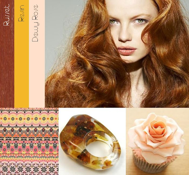 kiwi chic: Colour Palette: Russet Rose