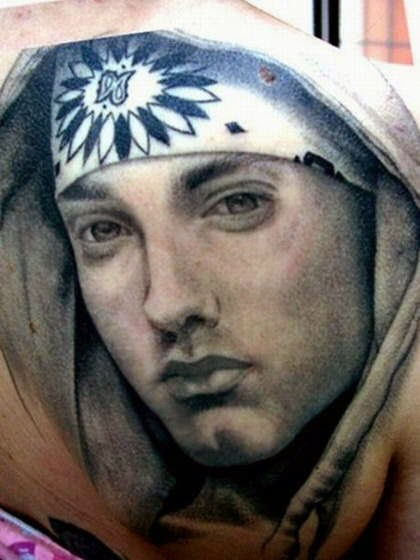 El Arte a través del Tatuaje...: Tatuaje de Rostro