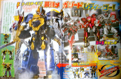 GO-BUSTER KING revealed and Gokaiger's return on Tokumei Sentai Go ...