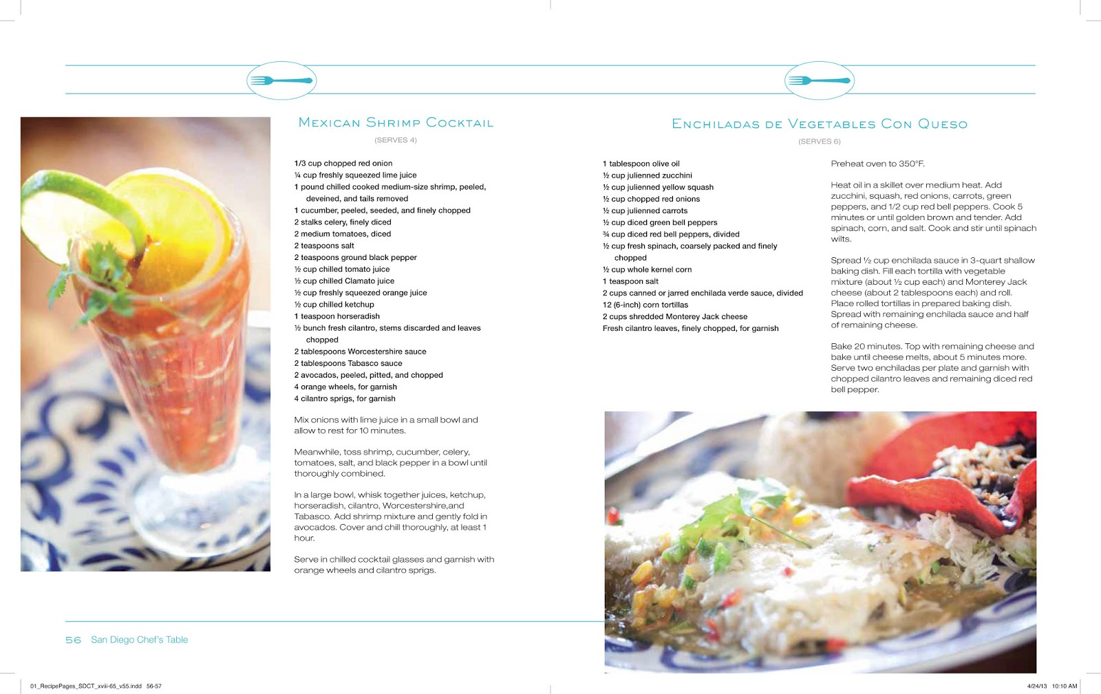 John Dole Photography: San Diego Chef's Table Recipe Book Preview