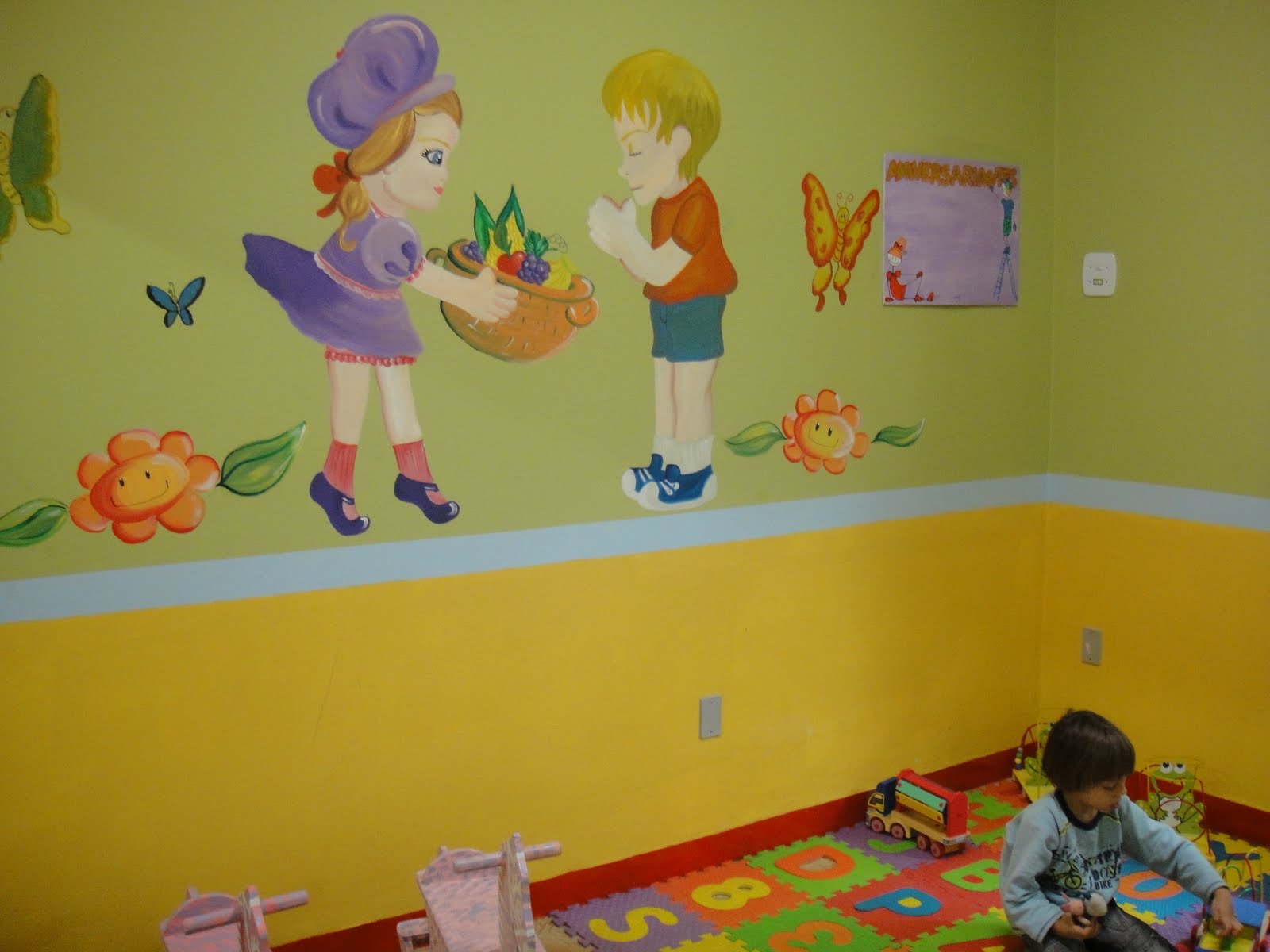Escolinha Bem Cuidada - Desenhos, Pinturas e Decoração para Escolas ...