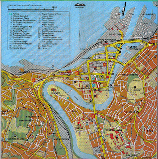 Map of cities: Map of Trondheim