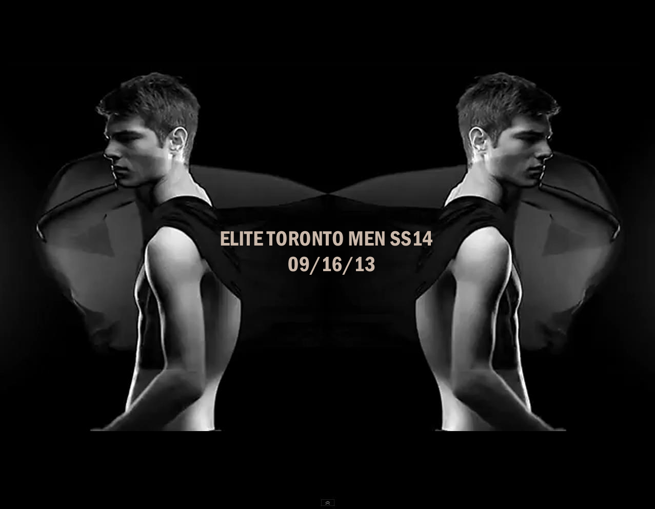 ELITE MODEL MANAGEMENT TORONTO : ELITE TORONTO MEN SS14 SHOW VIDEO ...