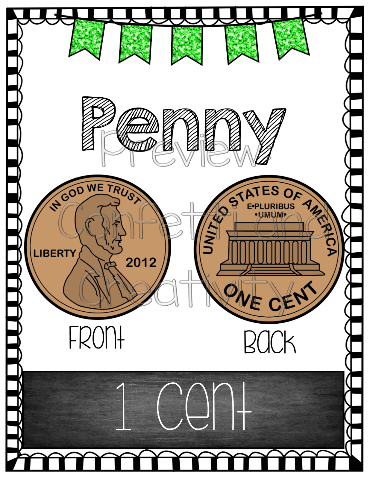 Spoonful of Confetti and Creativity: Teaching Money!