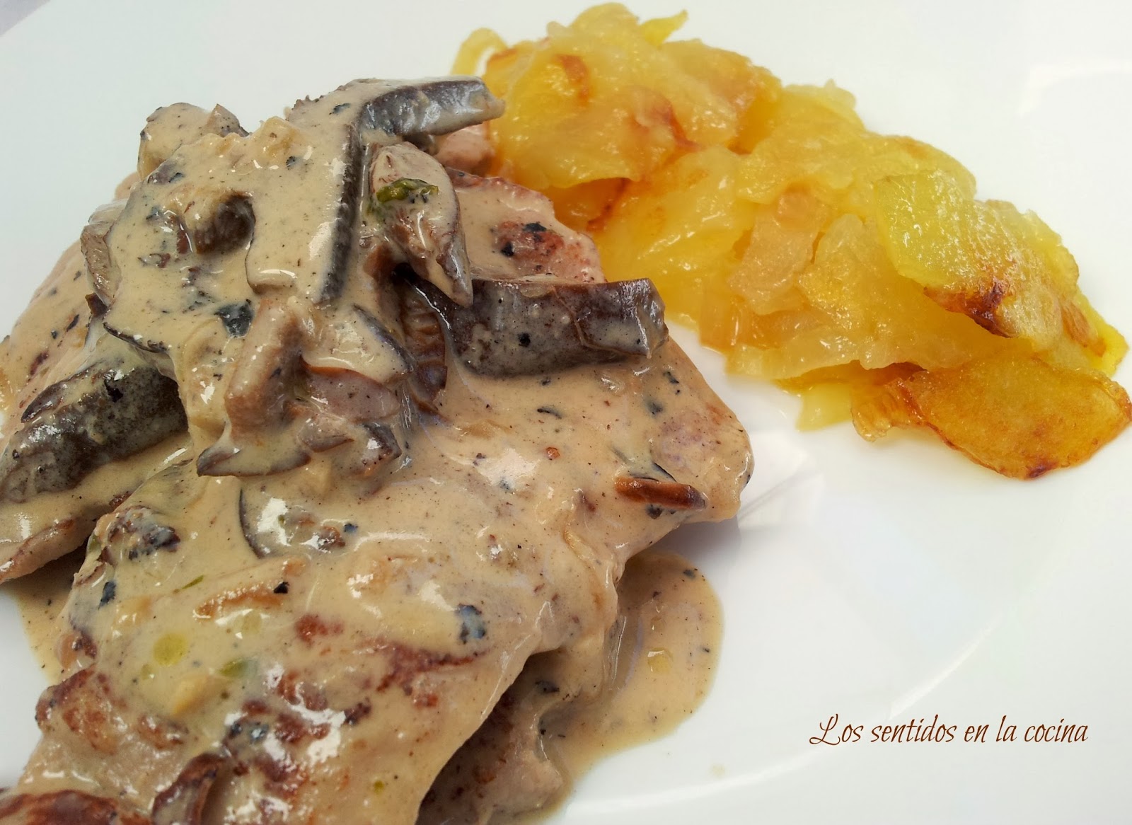 Los sentidos en la cocina: SOLOMILLO DE CERDO EN SALSA DE ROVELLONS Y ...