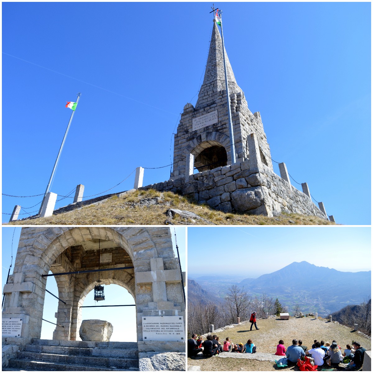 Sentiero del monte Cimone a Tonezza: l'Ossario e la guerra di mine ...