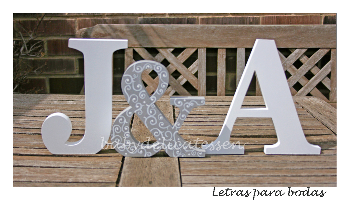 Letras Colgantes Boda