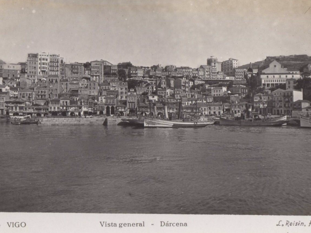 arqueovigo: El Castro de Vigo en postales antiguas