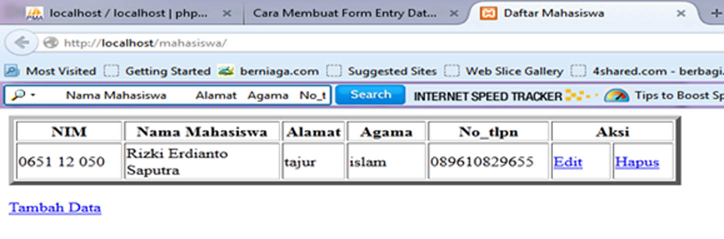 Membuat Fungsi Hapus Pada Php ~ Coding Cerdas