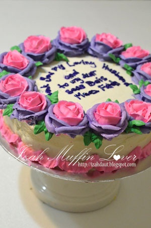 kek tarifleri: Koleksi Kek Tempahan dan main Deco dengan buttercream rose
