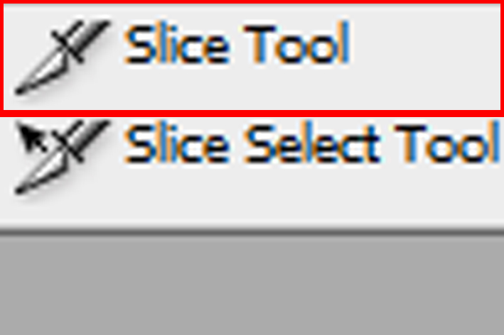 Fungsi Slice Tool PhotoShop + Pic