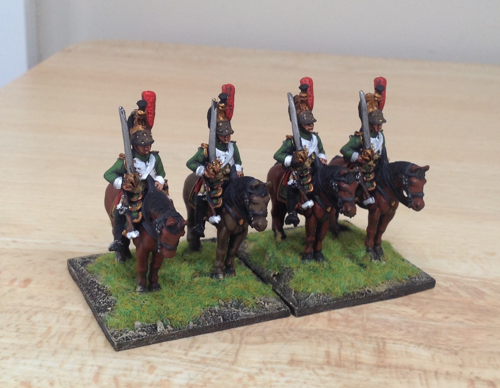 15mm paint shack: 28mm Front Rank Empress Dragoons