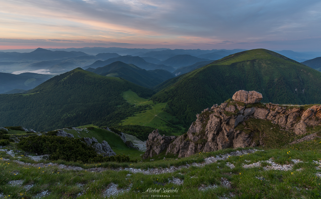 Wielki Rozsutec w Małej Fatrze.