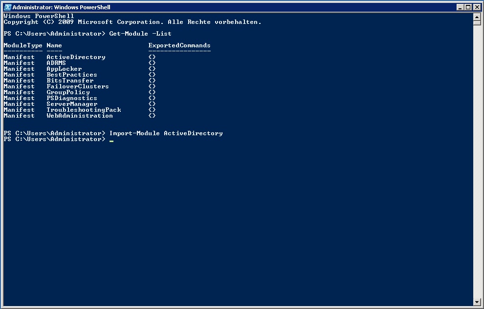 PowerShell | Module – fe80::dead:affe:beef