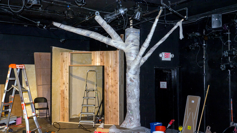Eye Paint Art: Making Trees For Moxie
