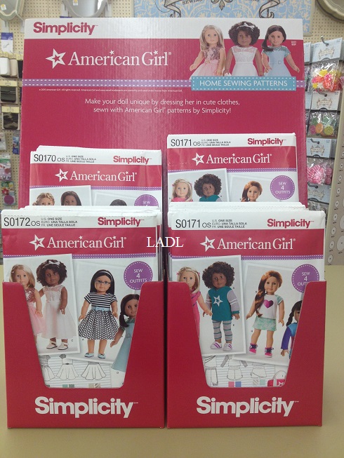 Living A Doll's Life : AG Simplicity Patterns + New Learn to Sew Sets ...