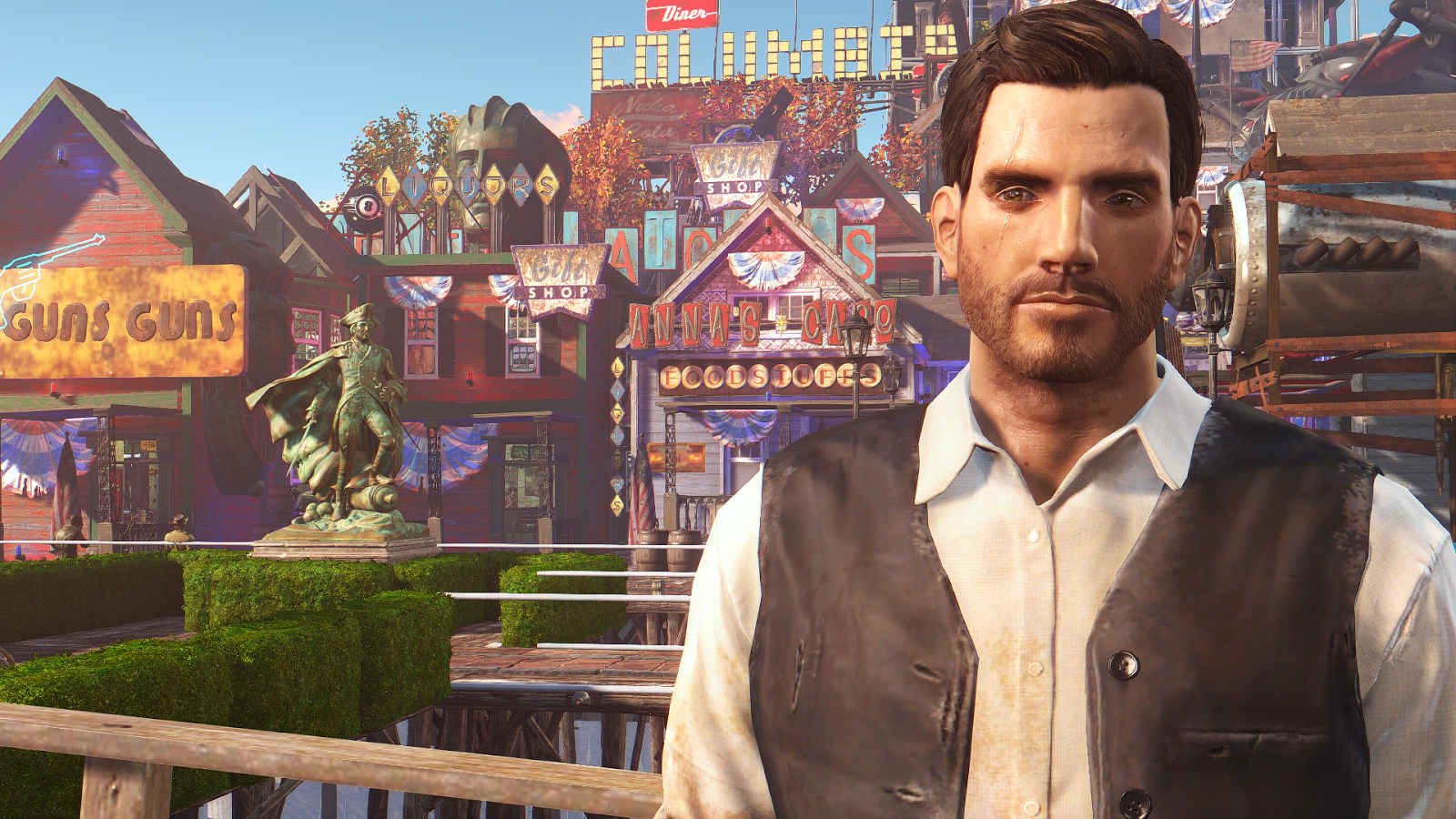 Jogadora constrói cidade de Bioshock Infinite em Fallout 4 - GameBlast
