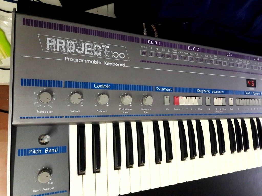 MATRIXSYNTH: SOLTON PROJECT 100 - rare vintage polyphonic analog ...