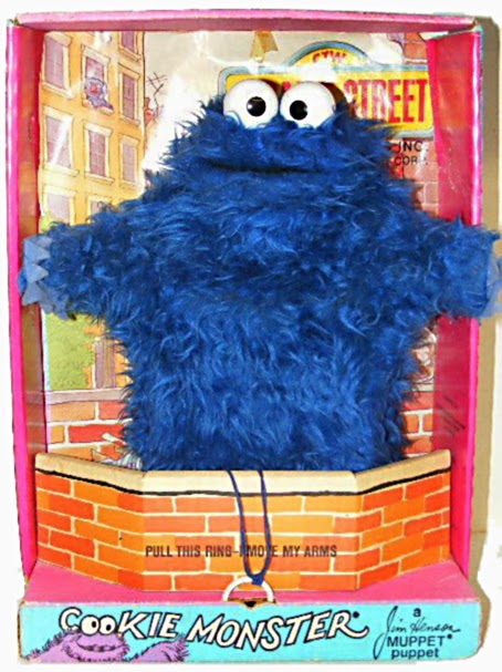 Vintage SESAME STREET Collectibles: Cookie Monster