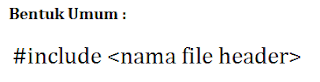 Dasar Pemrograman Komputer: File header dan fungsinya dalam bahasa C++