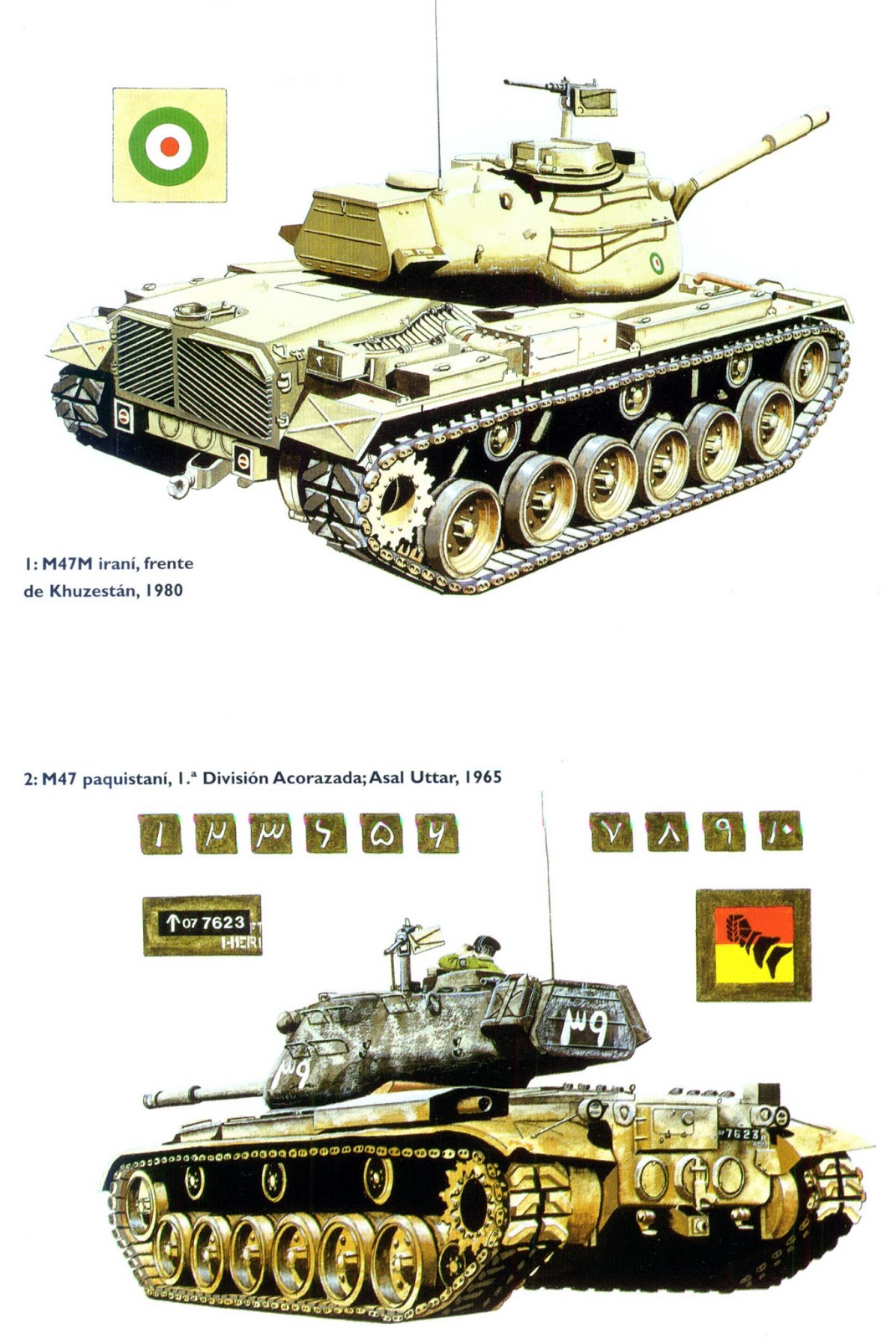 Modelismo Militar : M47-48 Patton
