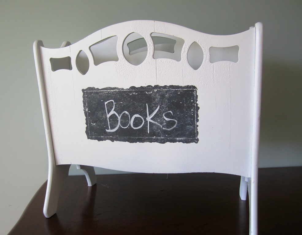 See Rebecca Sew: Other Crafts: Library Book Box with Chalkboard Due Date