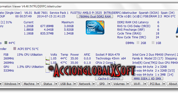 SIV (System Information Viewer) 5.41 | Completísima información acerca ...