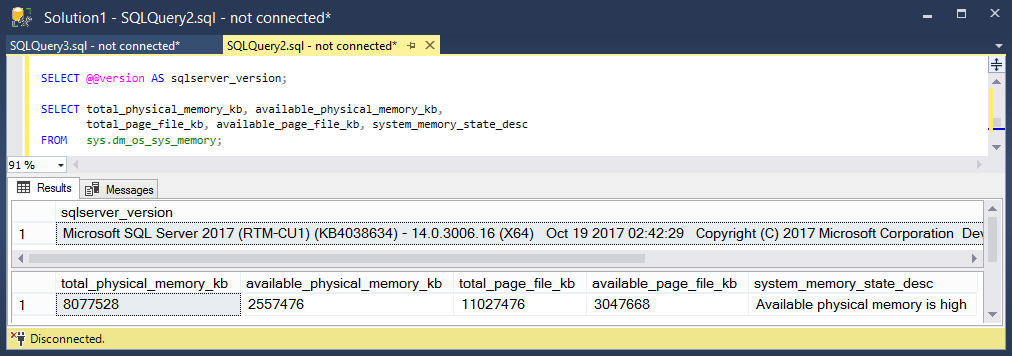 sql.sasquatch: Windows paging file usage & SQL Server 2017 RTM: sys.dm ...