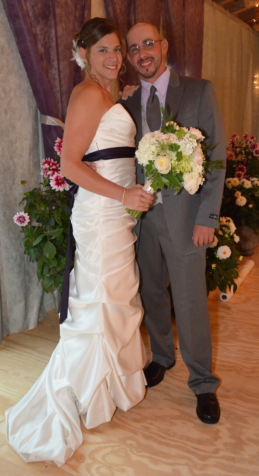 ~Love is written here ~: Trish and Brock's wedding