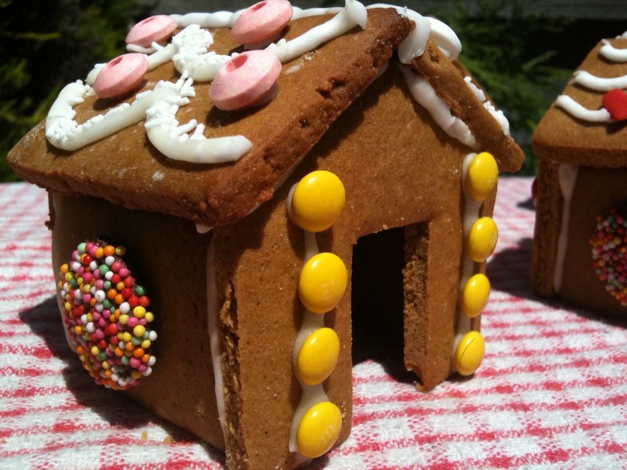 Dr Cupcake and Miss Macaron: Miniature gingerbread houses for Christmas