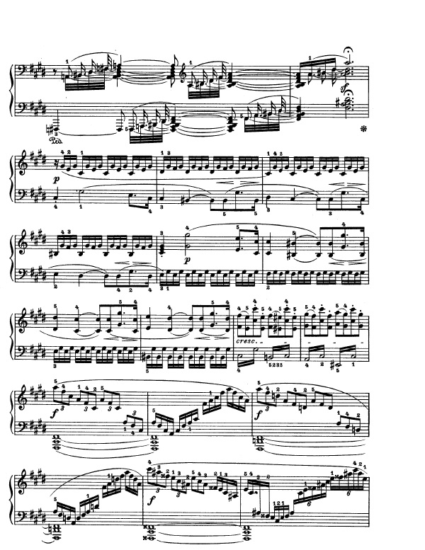 Beethoven - Moonlight Sonata | Partituras para Piano