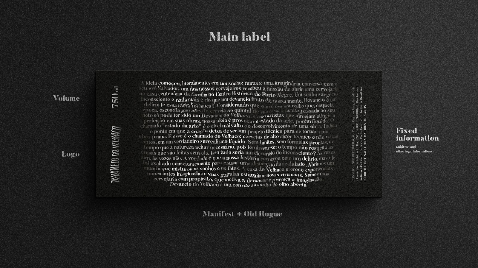 Devaneio do Velhaco – Packaging Of The World