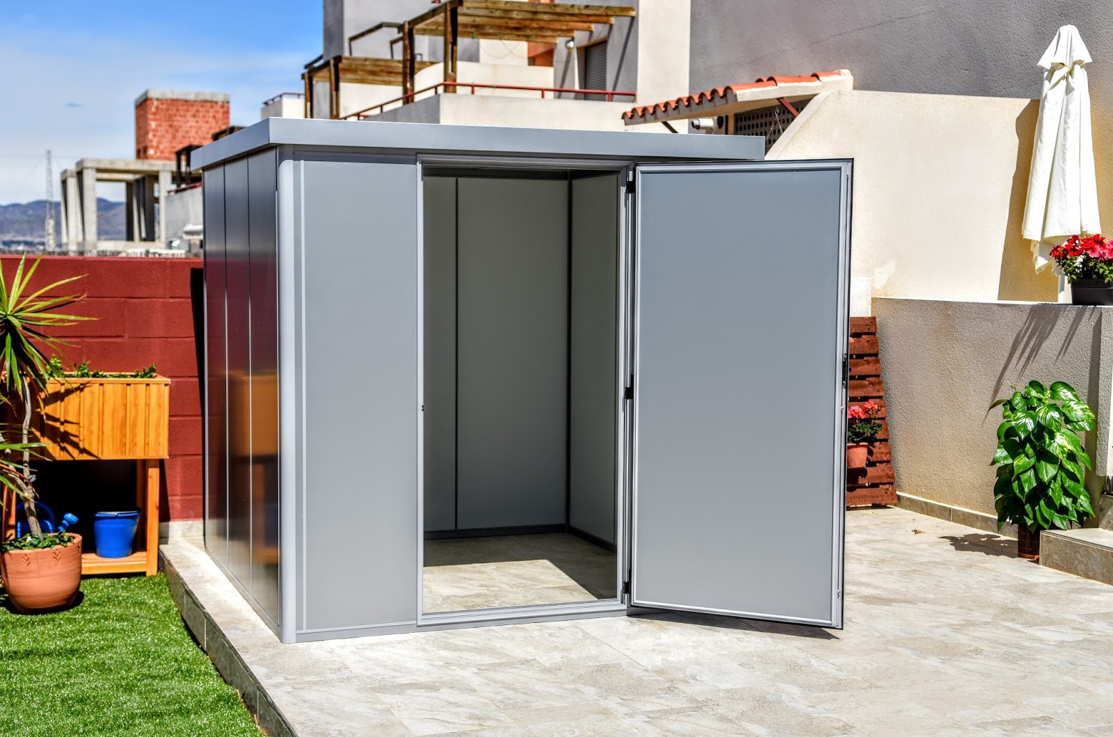 Trasteros Metálicos para Terraza y Jardín: Características básicas de ...