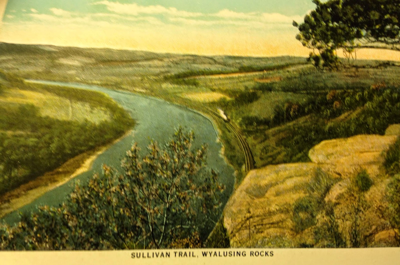 Wyalusing Rocks Overlook: Wyalusing, Susquehanna River, Bradford County ...
