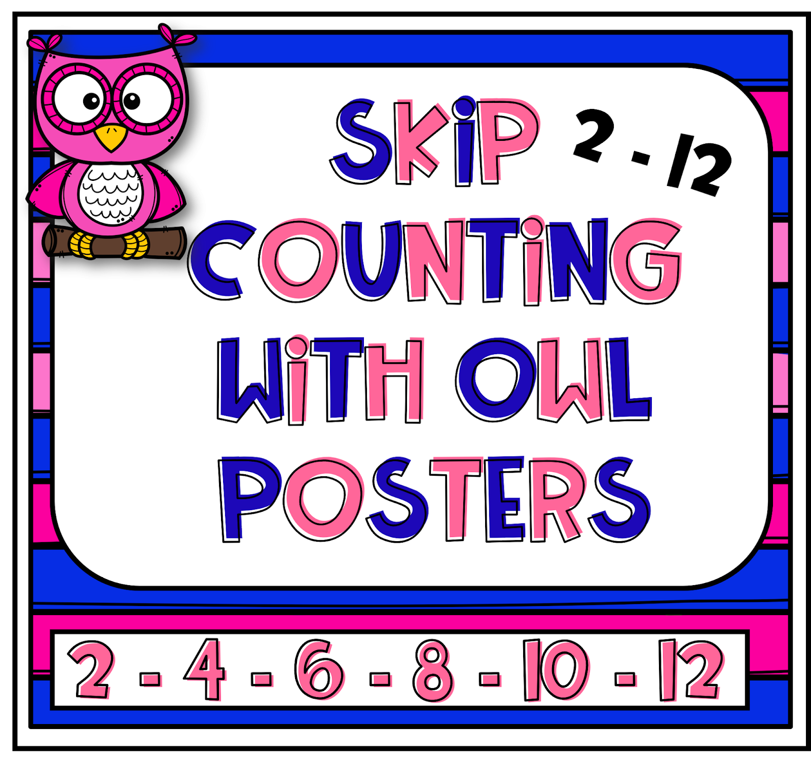 Simply Delightful in 2nd grade: Free Skip counting posters